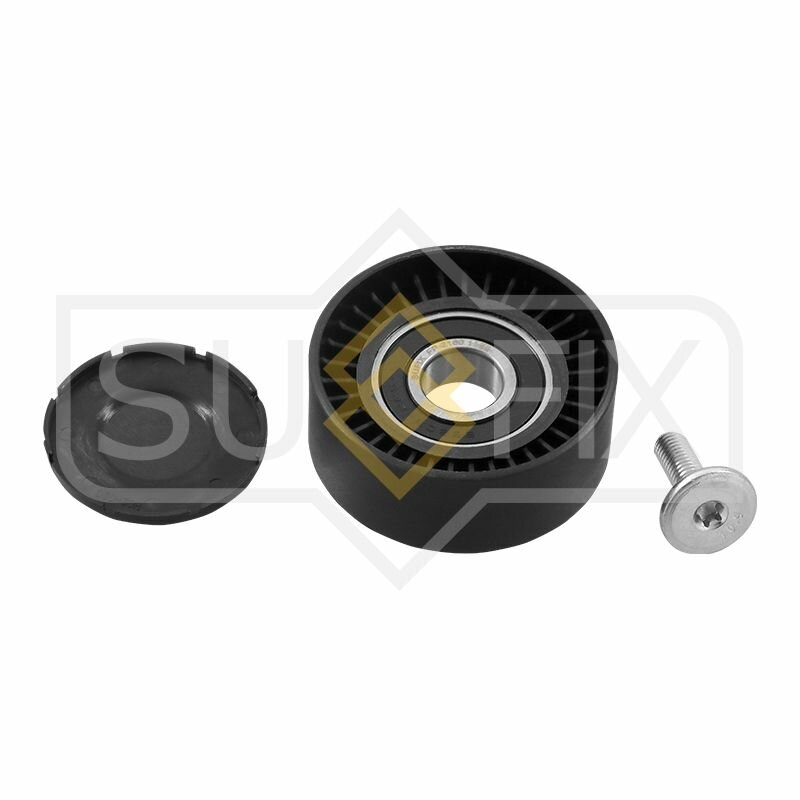SUFIX Ролик натяжной приводного ремня для LADA LARGUS RENAULT LOGAN/SANDERO/STEPWAY 1.4/1.6 04- (+ AC, -PS) / MEGAN II 1.4/1.6 05- (-/+ AC)