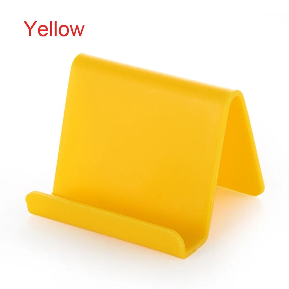 Держатель для телефона Подставка для мобильного смартфона Подставка для планшета Настольный yellow