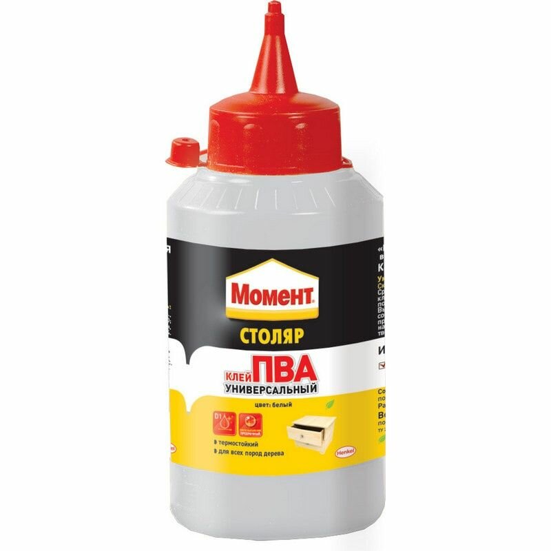 Клей момент столярный ПВА, 250 г