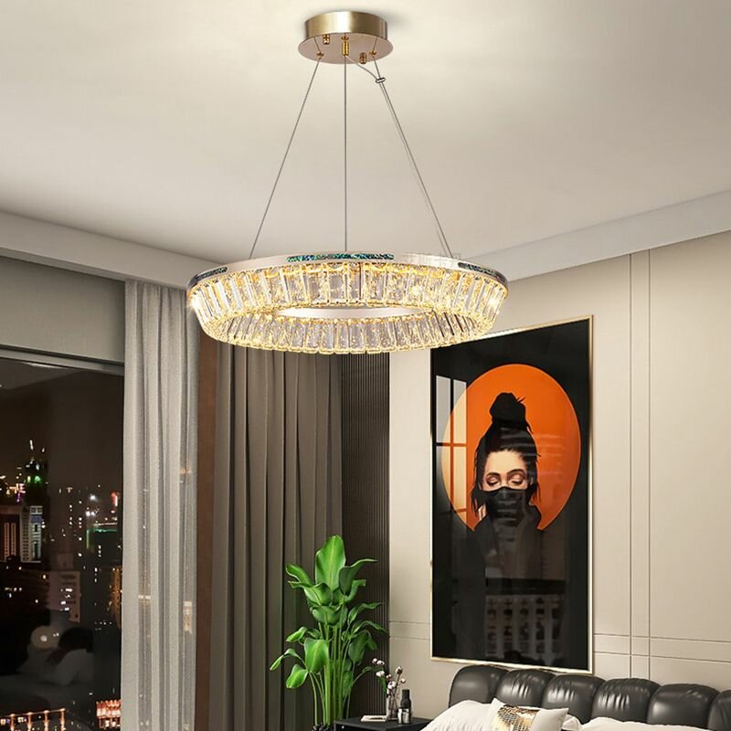 Подвесной светильник Crystal Pendant Light, Samlist, 40 Вт, затемнение