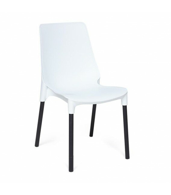 TetChair Стул GENIUS (mod 75) белый / ножки черные