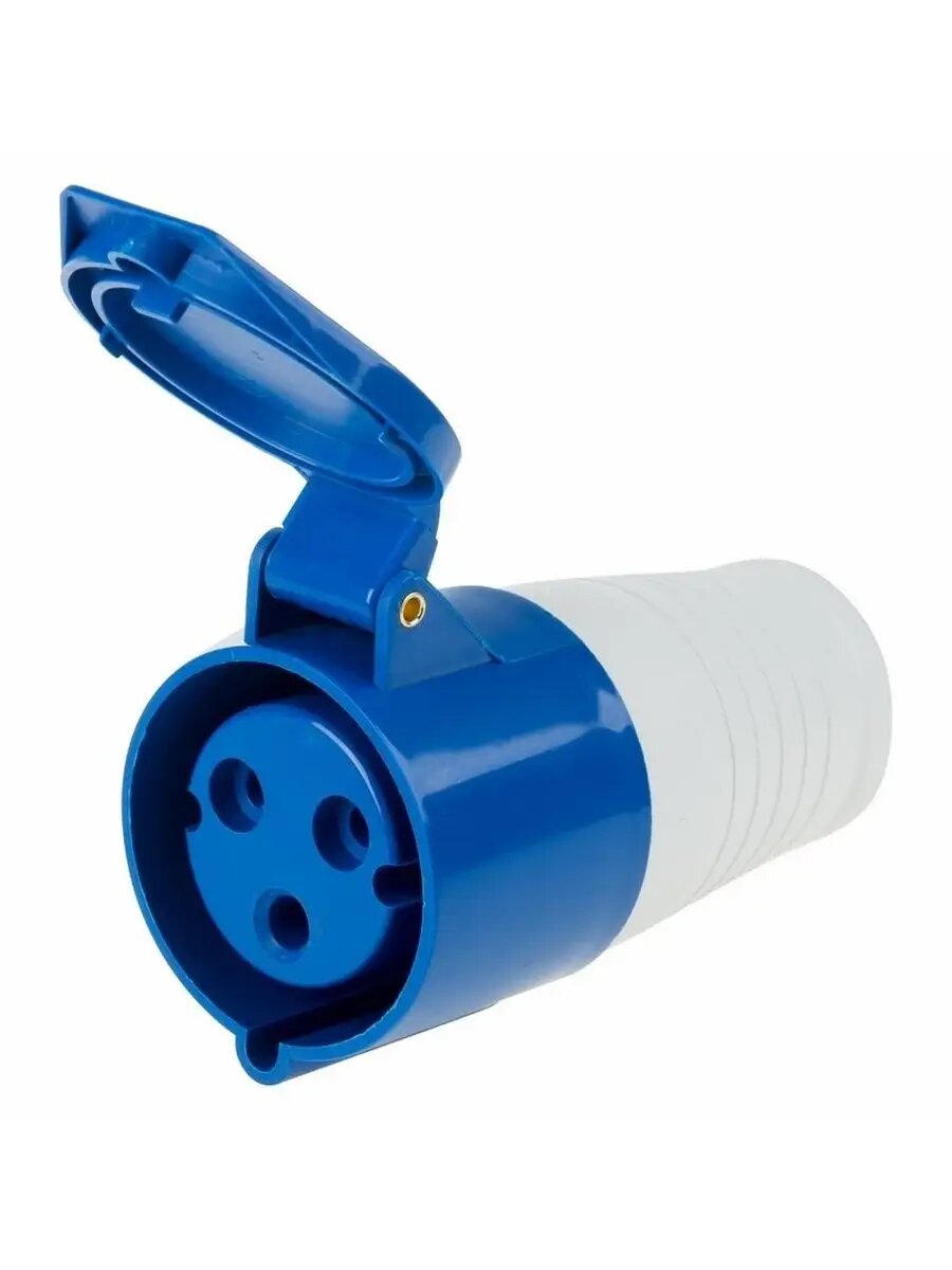 Розетка ССИ-223 2P+PE 32A 220B