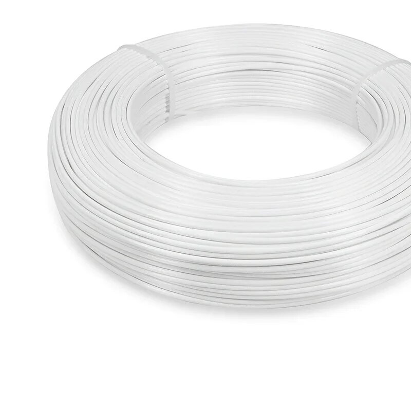 Тефлоновый посеребренный медный кабель 0,12 мм2 ~ 6 мм2 1.5 Sq millimeter, White