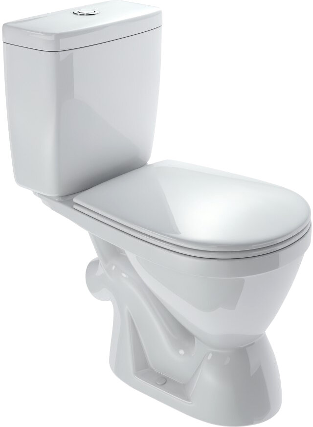 Унитаз-компакт Rosa Лира белый