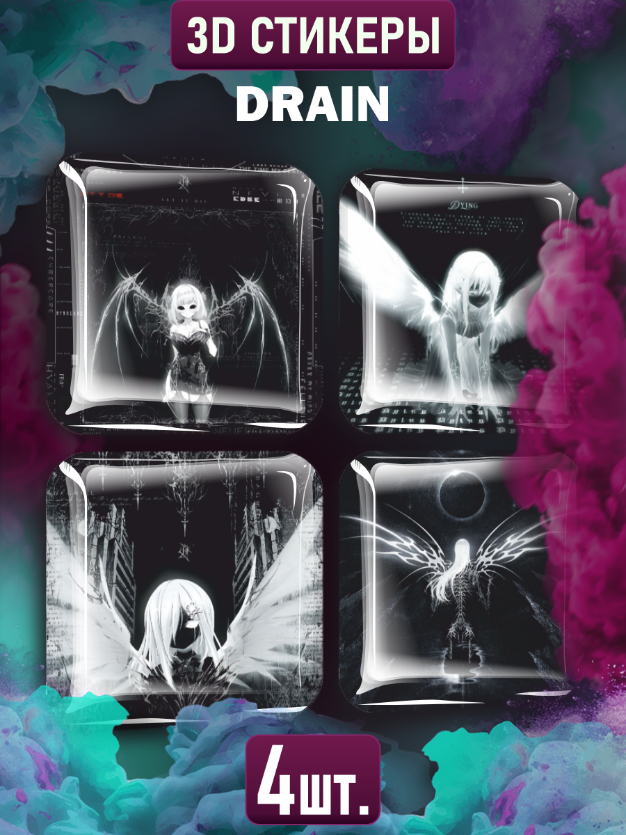 Наклейки на телефон 3D стикеры y2k drain