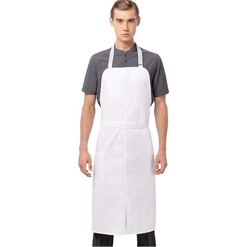 Фартук Senyue , полиэстер, хлопок, современный минимализм, белый