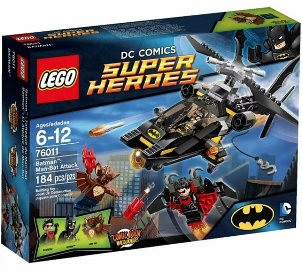 Конструктор LEGO DC Super Heroes 76011 Бэтмен: Атака Человека-Летучей мыши