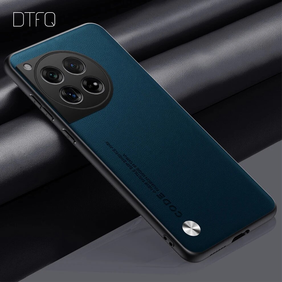 Чехол для OnePlus 12 чехол, кожаный чехол для OnePlus 12R, противоударный Роскошный кожаный чехол для OnePlus 12 Green, OnePlus 12