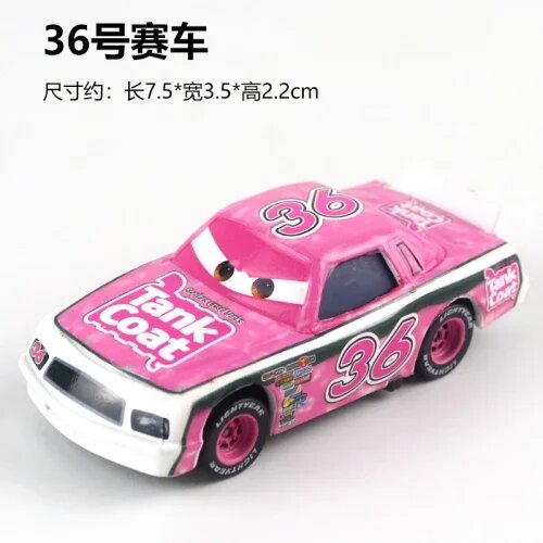 Металлические модели машин Pixar Cars: Молния МакКуин TOMICA Розовый, 35
