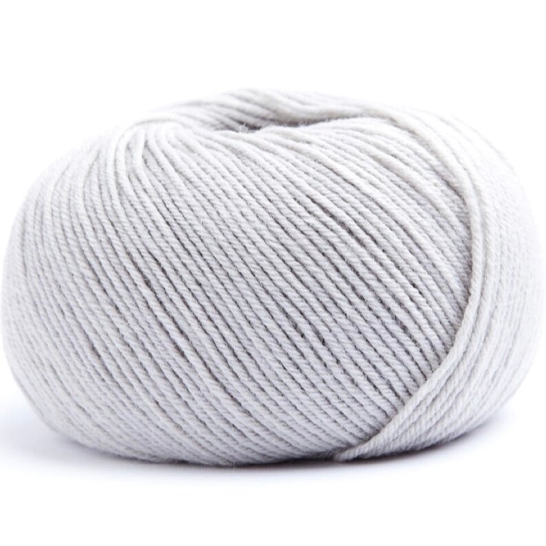 Merida /Мерида/ пряжа Lamana (50% шерсть мериноса сверхлегкая, 25% шелк, 25% полиамид), 50г/200м (03, seidengrau (шелковисто-серый), серый)