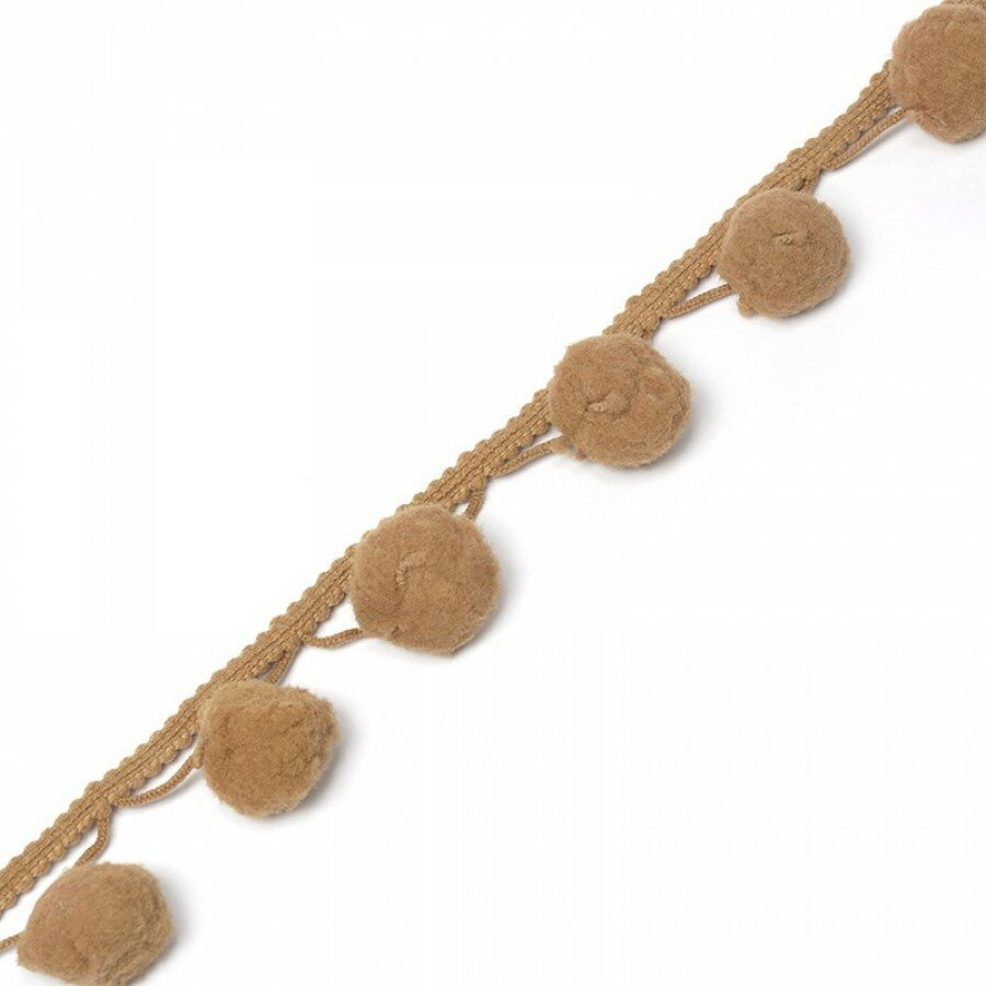 Бахрома 0384-0465 цв.6458 кэмел шир. 38мм уп.10м