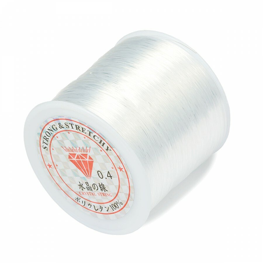 Леска для бисера ?0,4 400м цв. белый