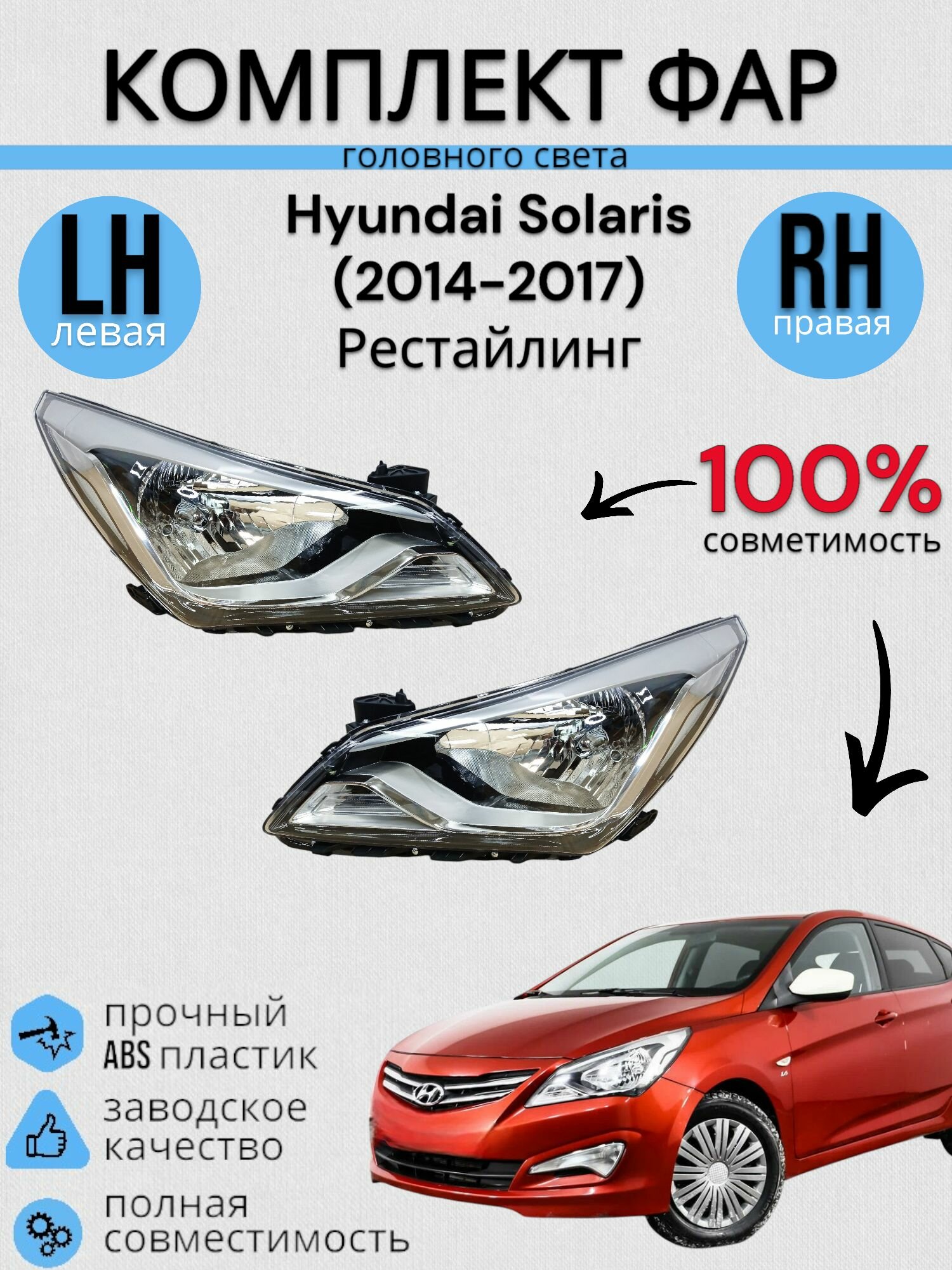 Фары автомобильные