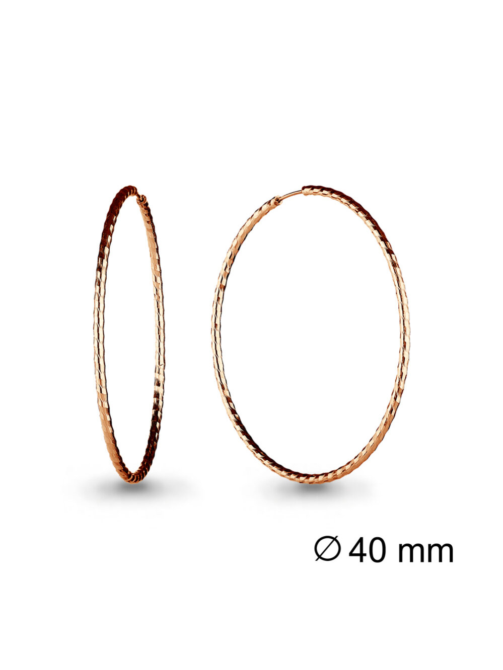 Серьги конго, серебро, 925 проба