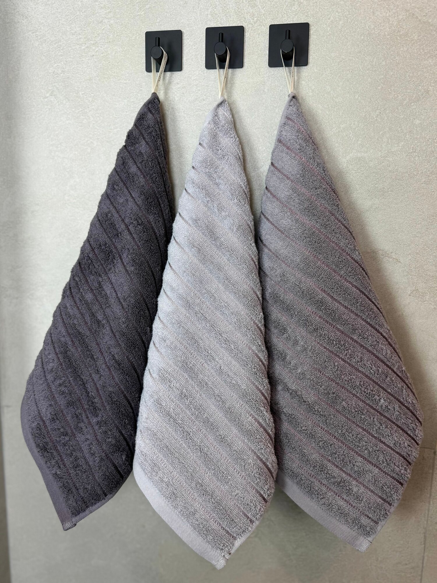 Полотенце для рук и лица / комплект махровое полотенце - 3 шт