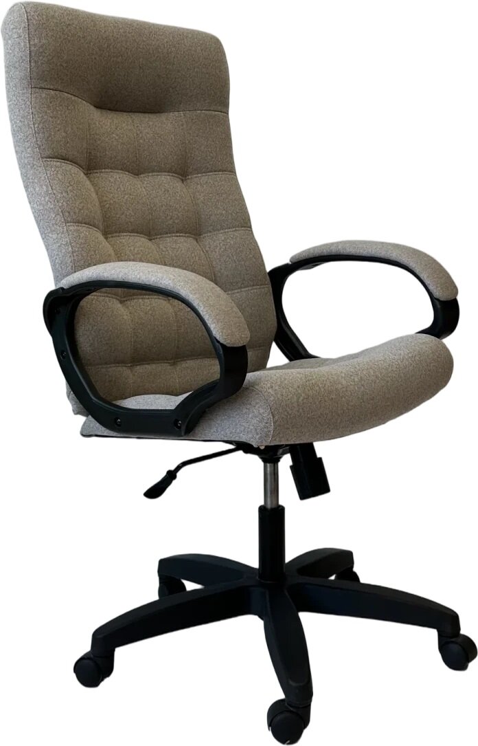 Компьютерное кресло StylChairs Стиль Ультра Софт, обивка ткань рогожка, цвет бежевый