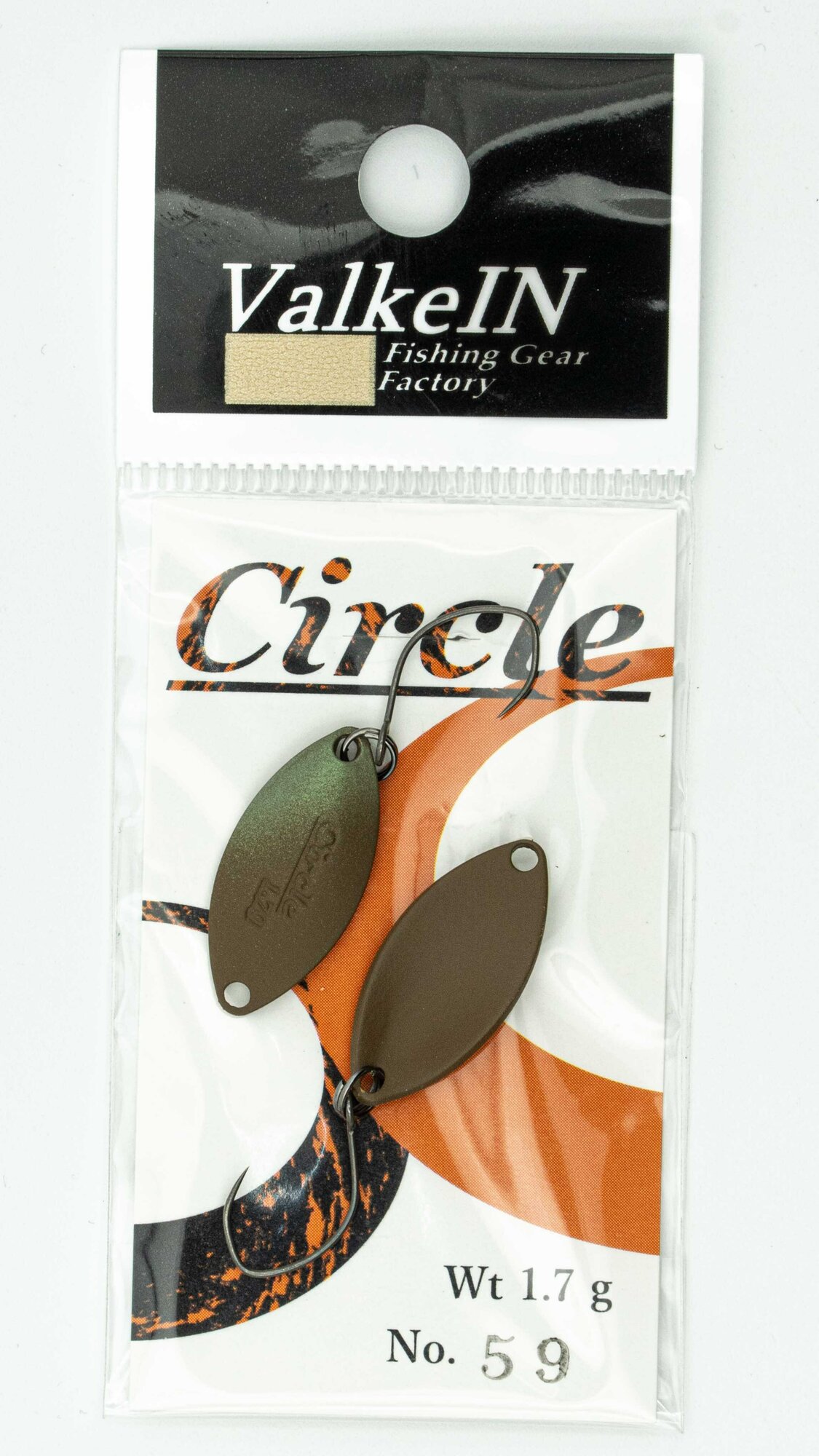 Блесна для рыбалки на форель VALKEIN CIRCLE, вес 1.8 гр, цвет 59