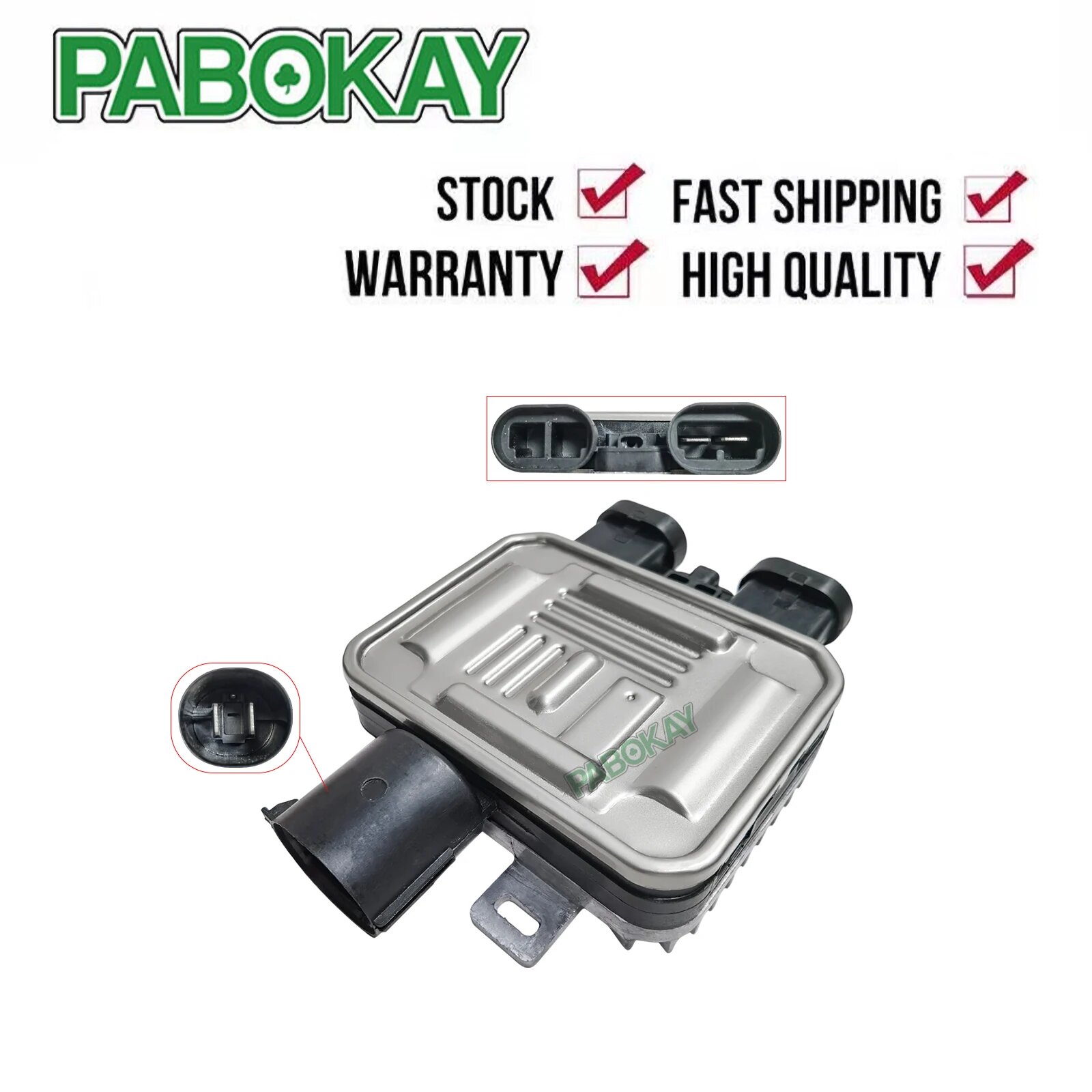 Для Volvo S60 FORD MONDEO MK3 MK4 2000-2015 модуль управления охлаждающим вентилятором радиатора 940004105 940.00041.05 7G91-9A819-AA 940.0041.07