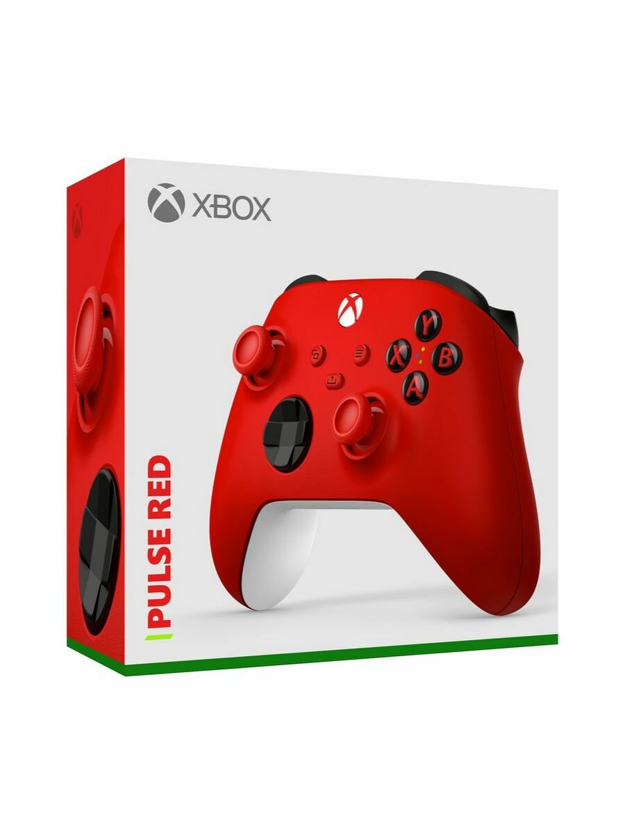 Комплект Microsoft Xbox Series, Pulse Red, 1 шт.