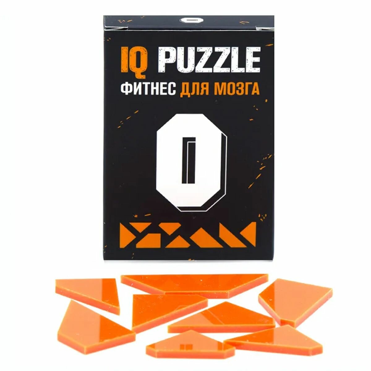 Развивающая игра головоломка пазлы для взрослых "Буква О" / IQ PUZZLE для детей тренажер для мозга