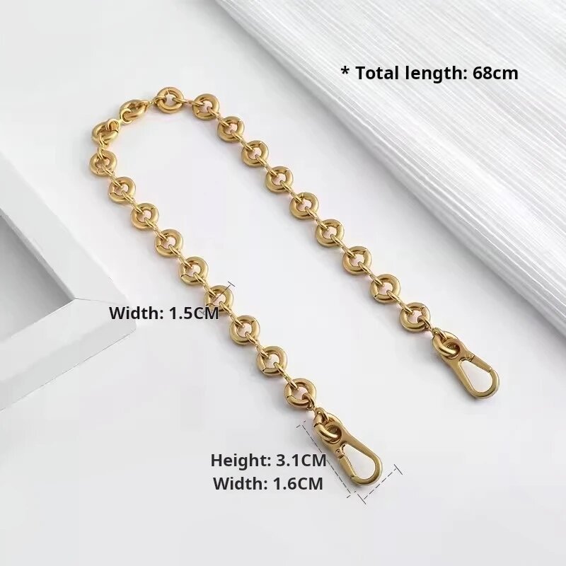Сменная цепочка для сумки Antique Gold 68cm