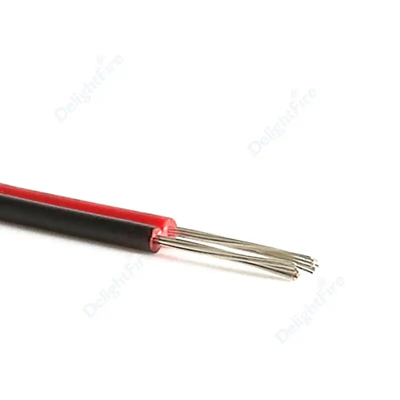 Провод удлинитель 18AWG 10M красный черный