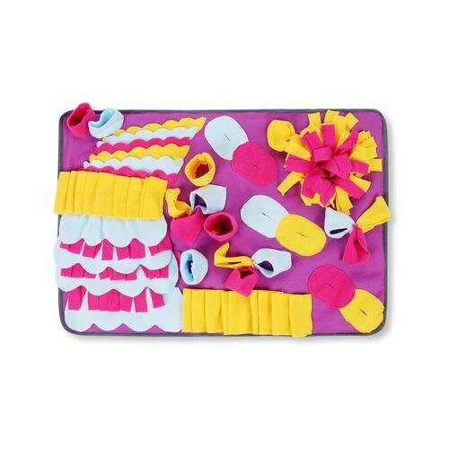 Собака плюшевая подушка собачья подушка кормящая подушка тренировка по запаху противоскользящая обонятельная подушка домашние животные подвижная подушка кормящая коврик собачья игрушка собачья игрушка