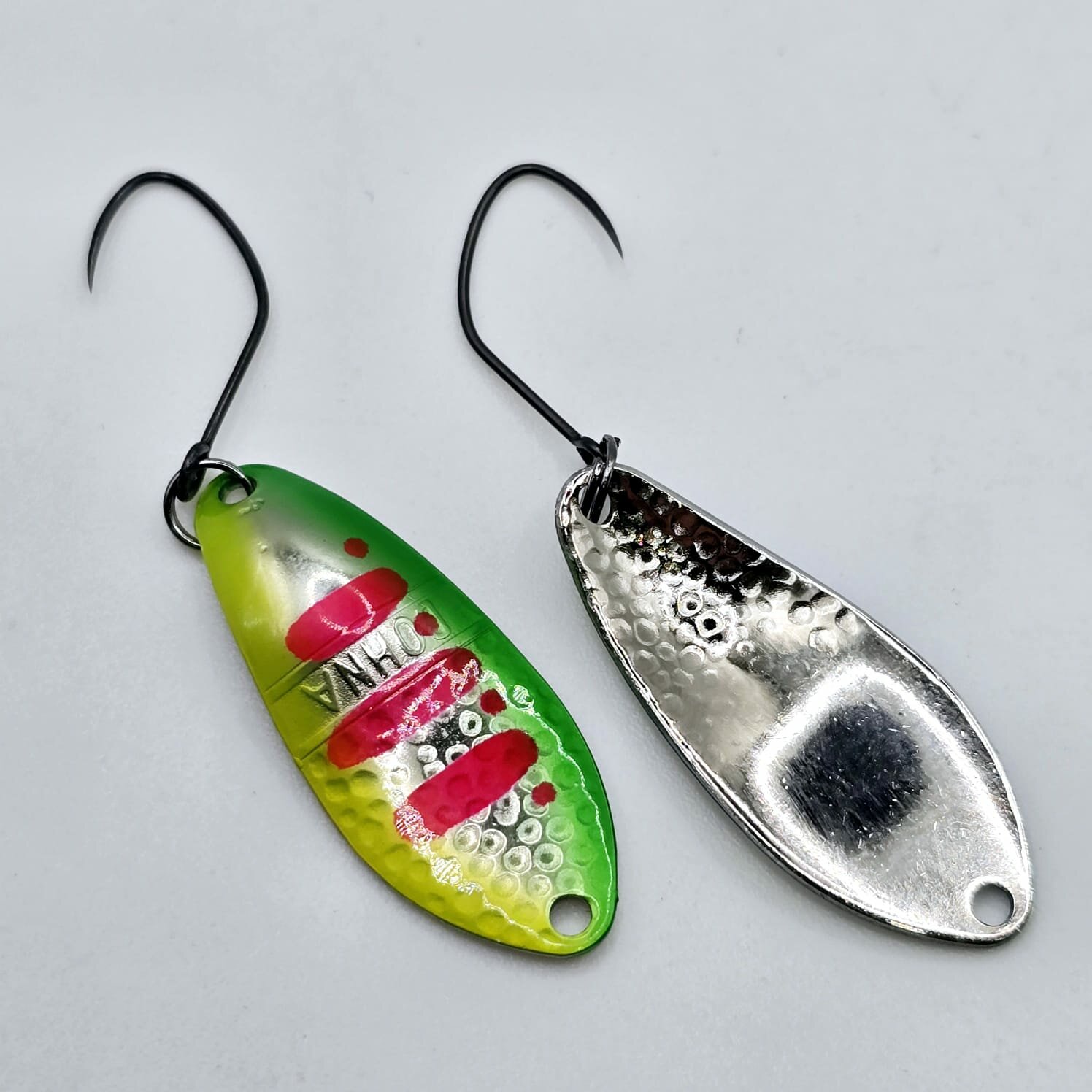 Блесна Antem "Dohna" вес 2,5гр, цвет #IJ02, безбородый крючок, для ловли форели,