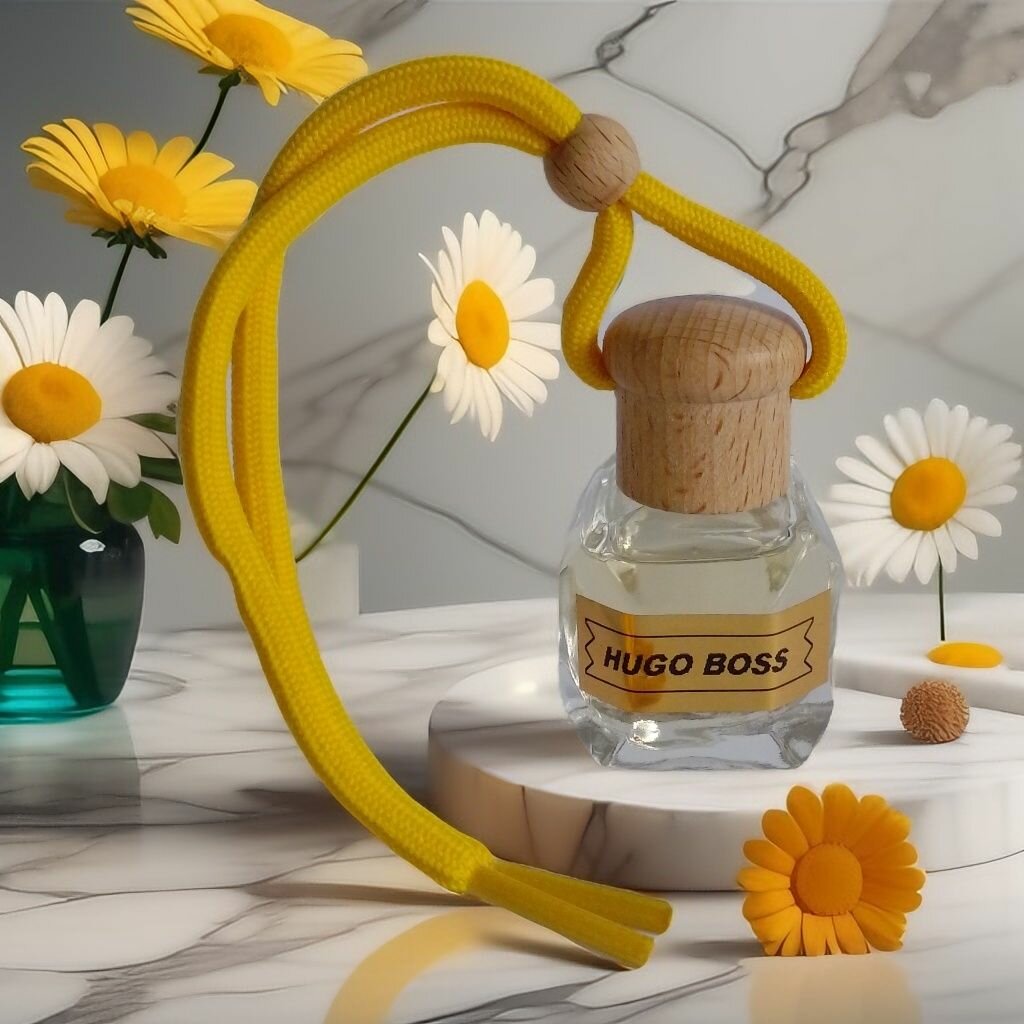 Ароматизатор Hugo Boss Boss No. 6 Bottled, подвесной, аромат восточный, древесный, 12мл — фото 1