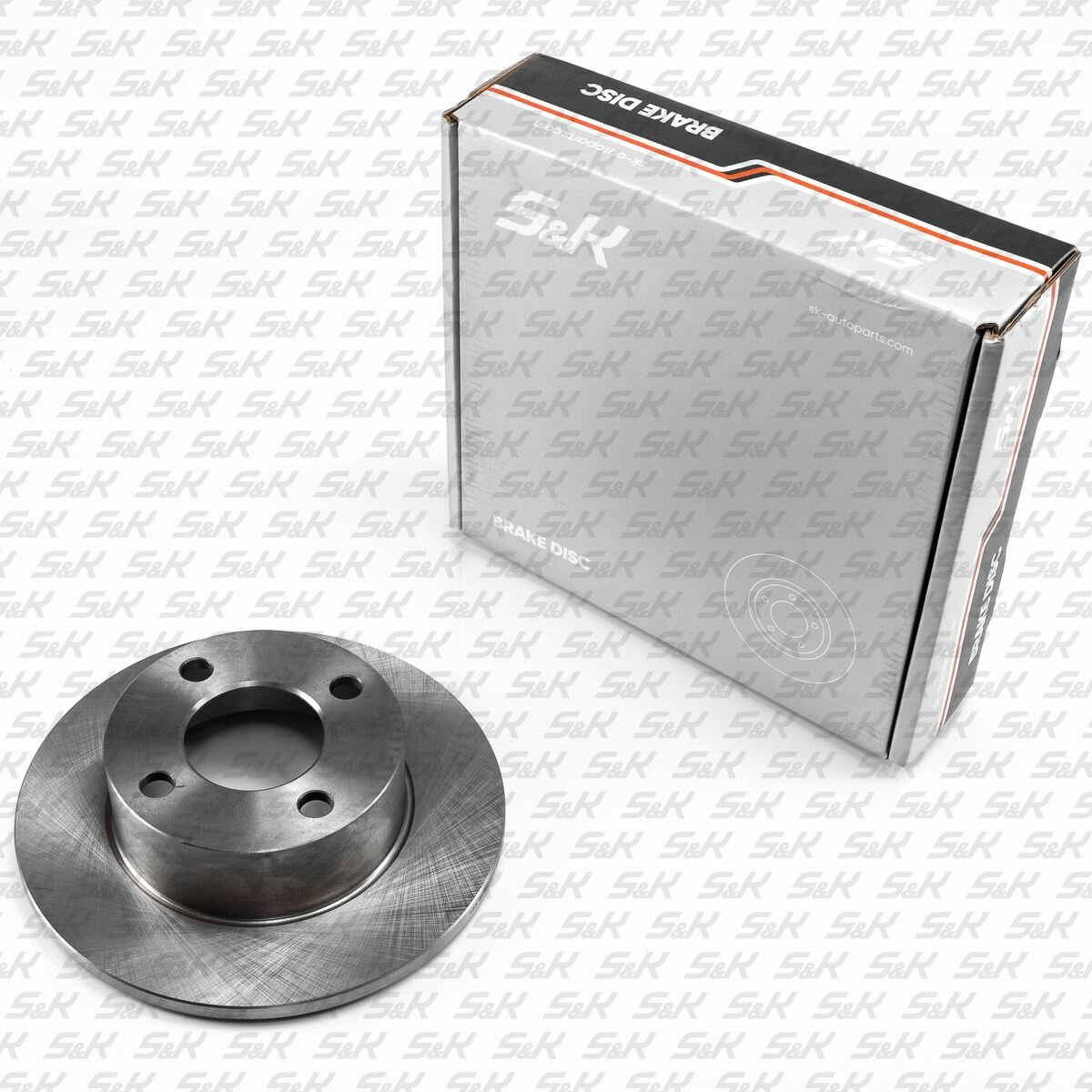 Диск тормозной задний для Ауди 100 1976-1990, 80 1986-1991, 90 1987-1991 Audi Артикул SKBD1210 производителя S&K