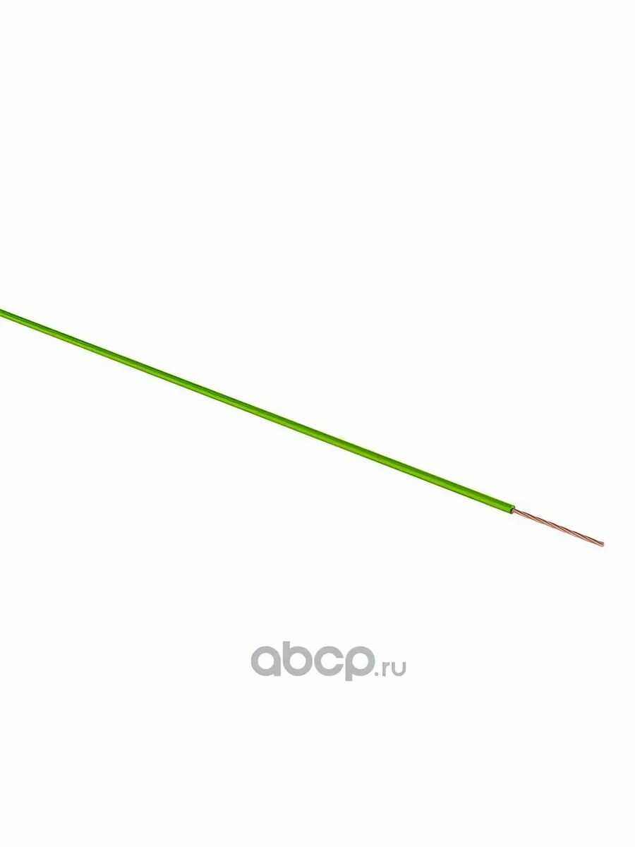 Провод монтажный ПГВА 1x5 мм 2 (бухта 100 м) зеленый