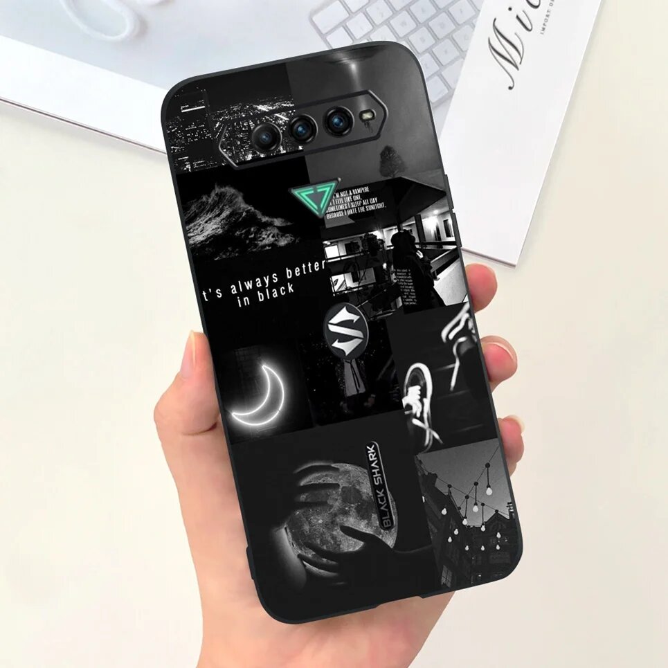 Роскошный чехол для телефона Xiaomi Black Shark 4 4Pro 3 3S бампер TGhei1923, Black Shark 4 Pro