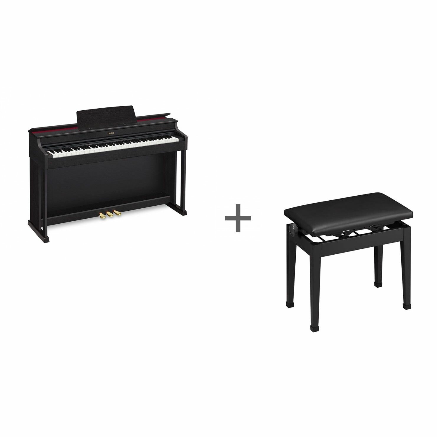 Цифровое фортепиано Casio Celviano AP-470BK с Банкеткой Casio CB-30BK