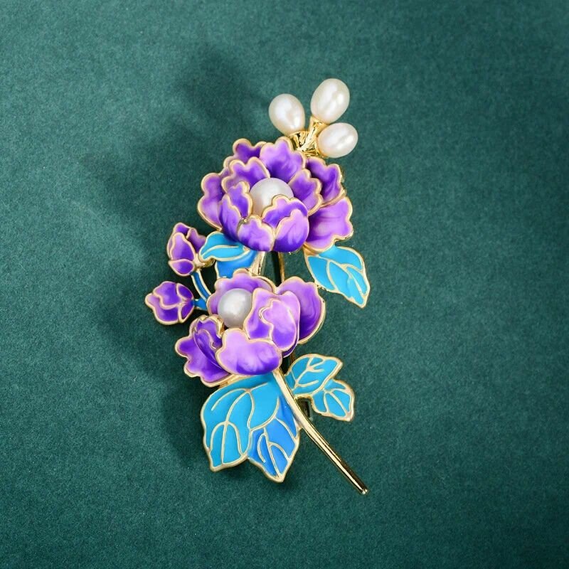 Брошь, эмаль