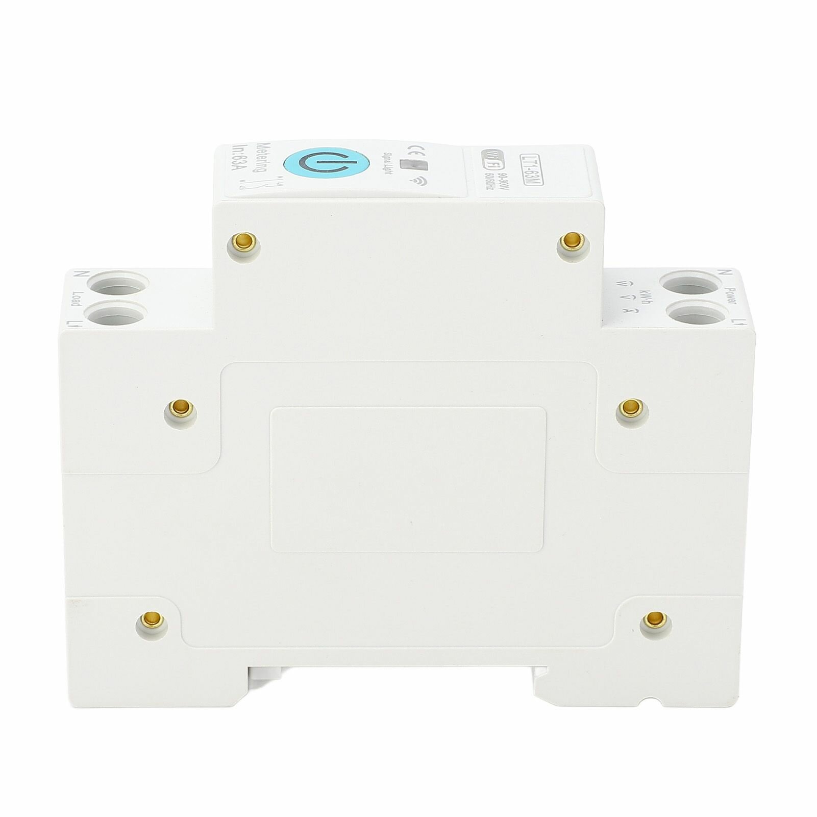 Автомат WiFi, 35 мм DIN-рейка, Tuya, 90-300V, 63A, однофазный