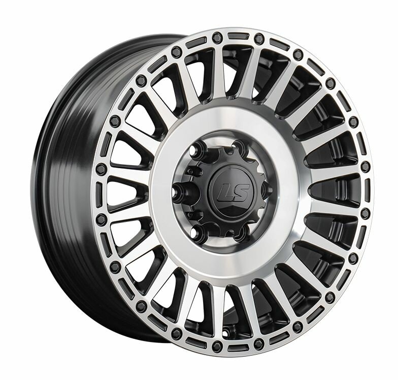 Колесный диск LS Flow Forming LS RC95 17x8" PCD6x139.7 ET36 D100.1 BKSF