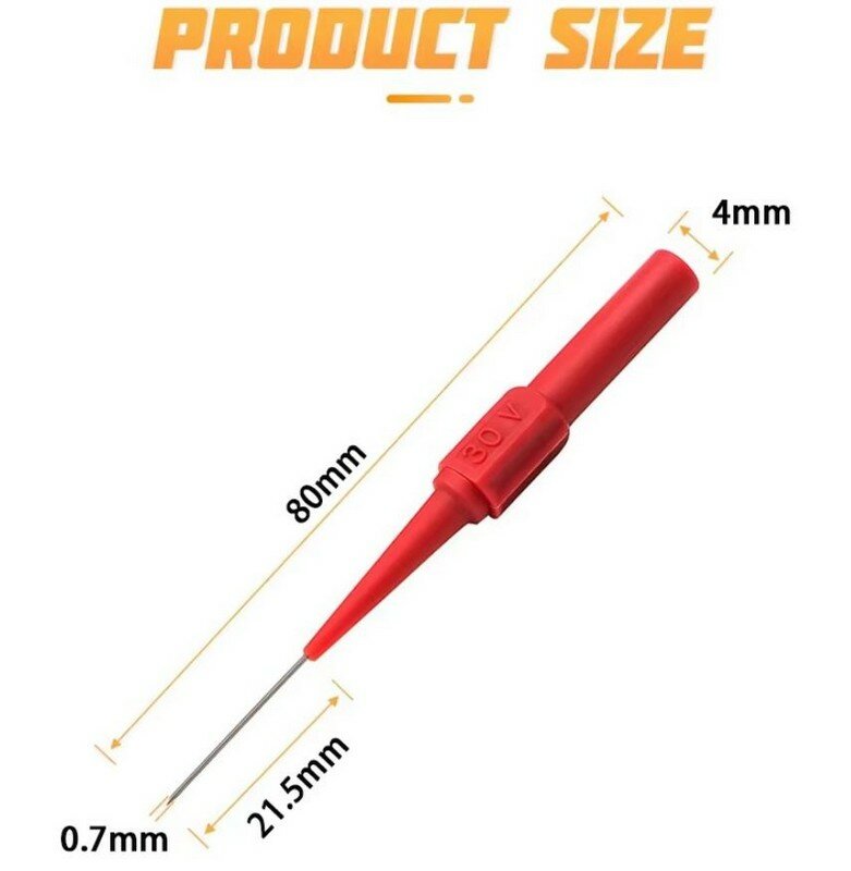 P5008 Набор насадок на щуп игла 1мм 2шт (FUT-1147)
