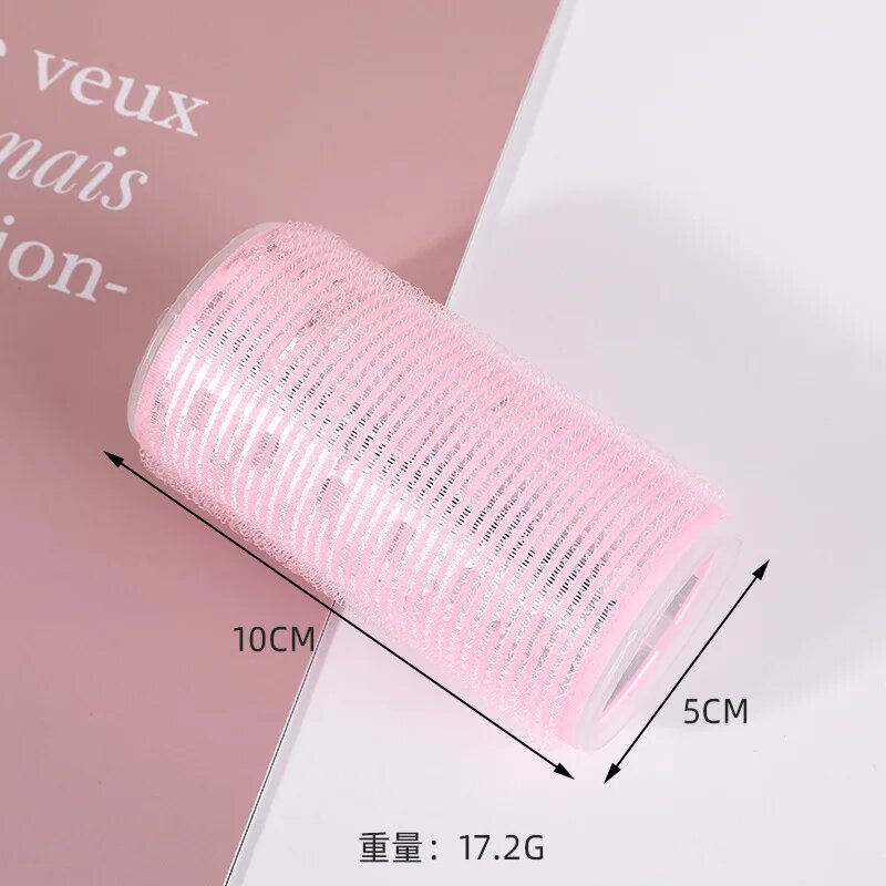 MOONBIFFY Самозахватные бигуди из пластика pink 5.0