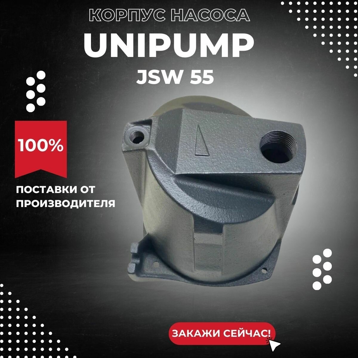 Корпус насоса Unipump JSW 55 (korpUnipJSW55)