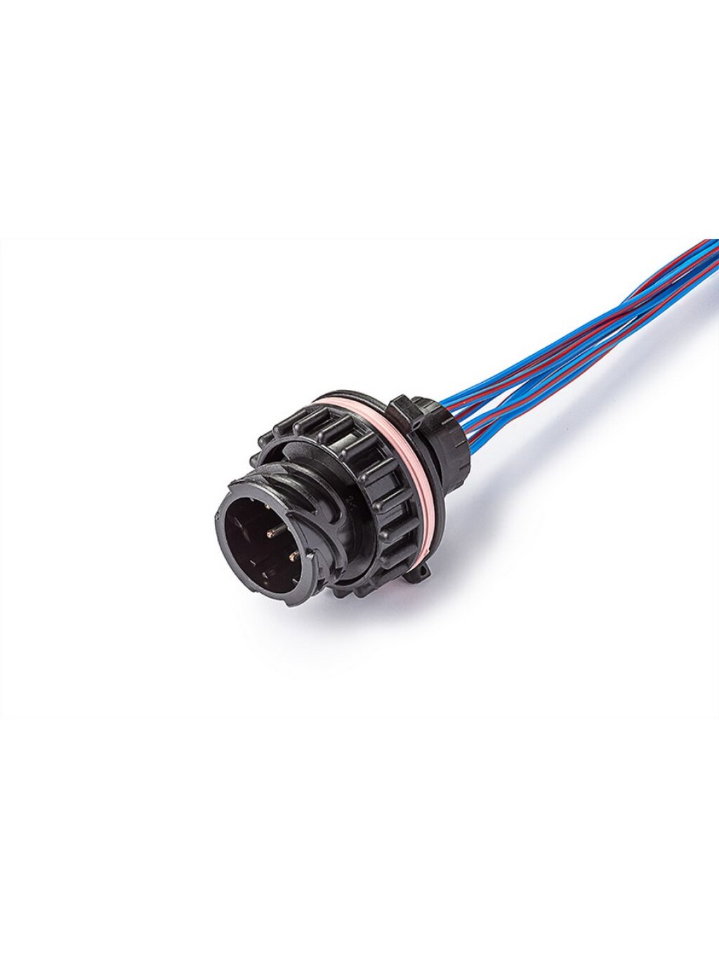 Разъем байонет 7-ми контактный без адаптера для фар для а/м КАМАЗ, МАЗ, ЗИЛ, ПАЗ с проводами "Cargen