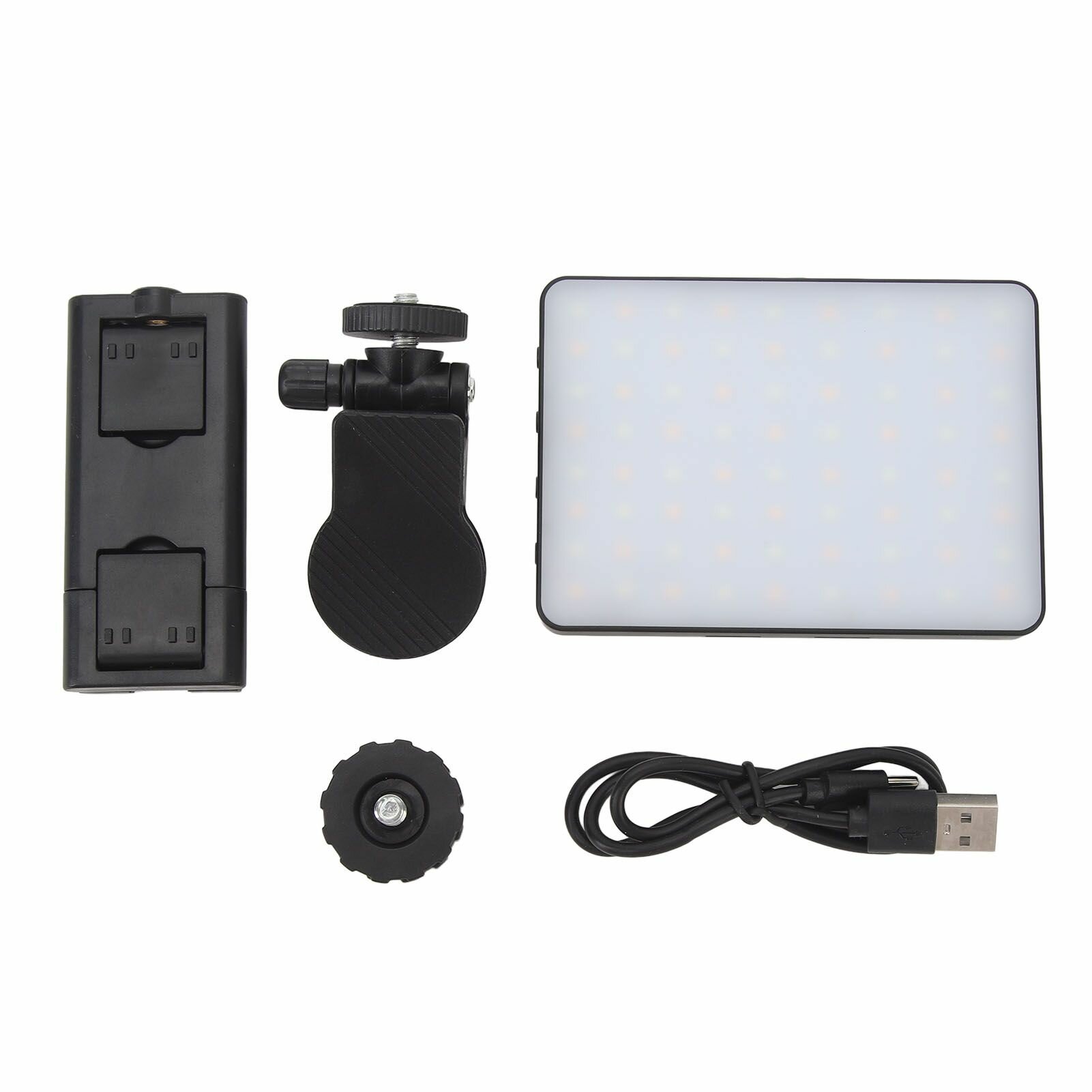 Трехцветная подсветка веб-камеры, плавное регулирование яркости 3000 9900 К, зарядка типа C, заполняющая подсветка с зажимом для встреч с ноутбуком и онлайн-классов