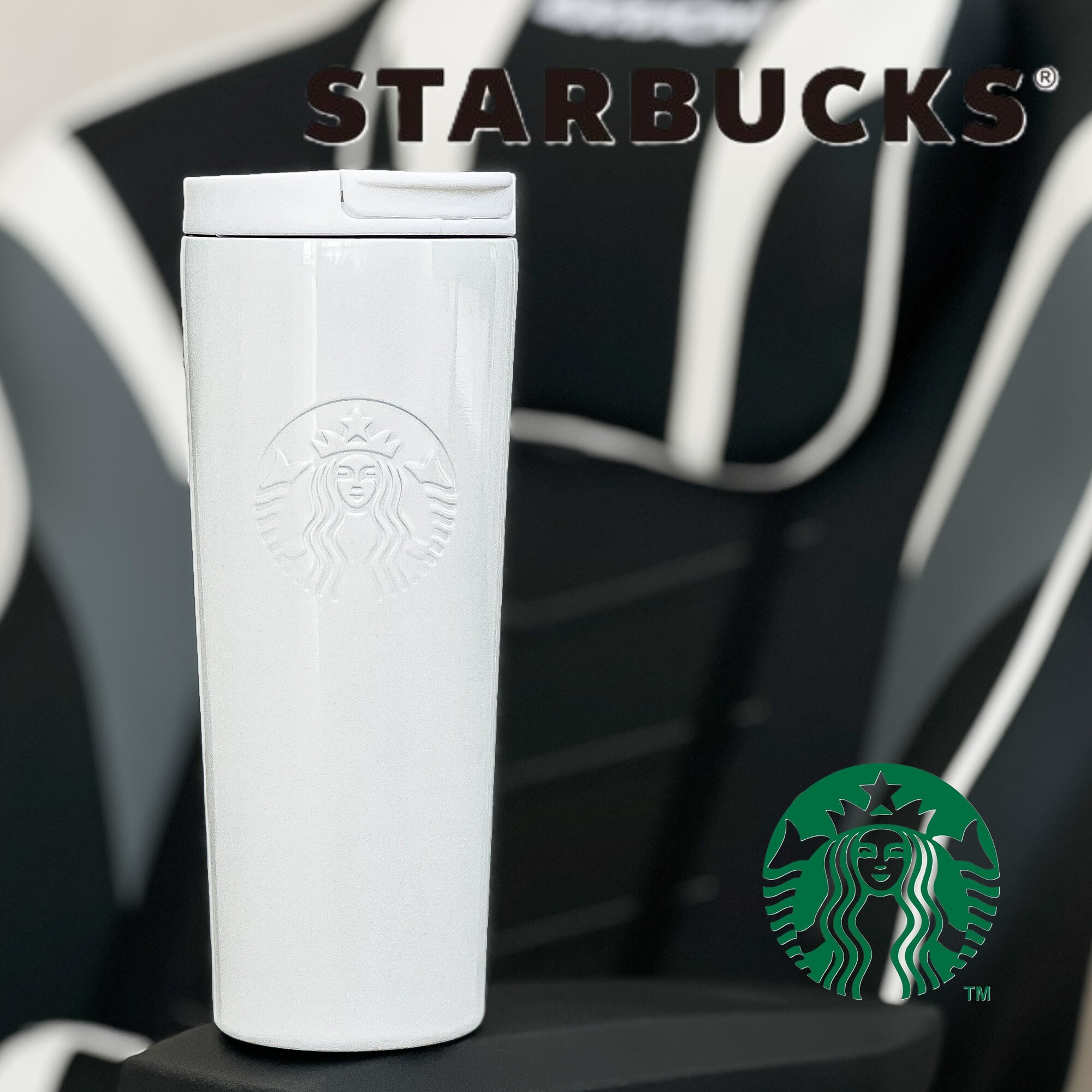 STARBUCKS Starbucks термос с клапаном 473 мл Starbucks металлический термос