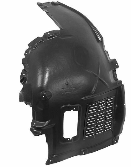 Подкрылок SAT, для BMW 7 Series 2008 - 2015, передняя, левая, черный