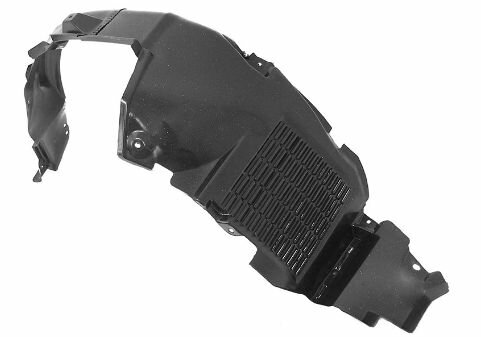 Подкрылок AKRADO 29012026, для Hyundai Elantra III, передний левый, черный