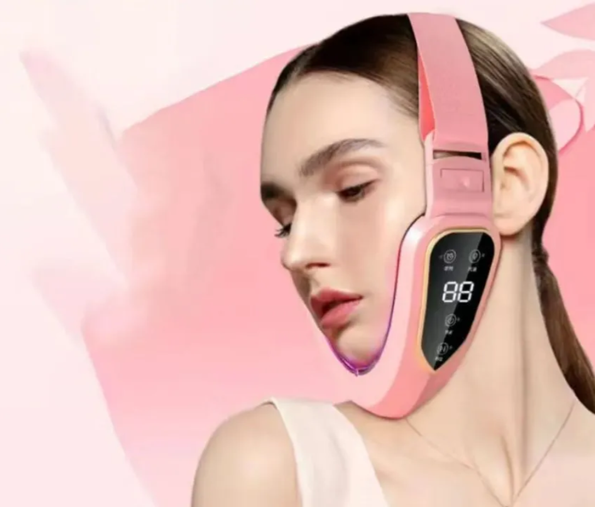 Массажер для лица MILENI At Home Professional, для лица, розовый