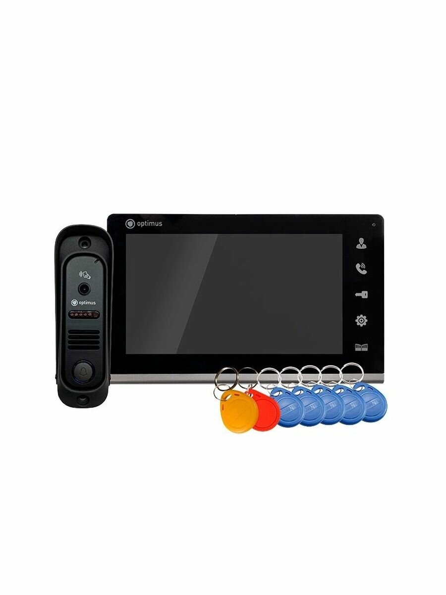Комплект видеодомофона Optimus Leader 2.0 IK-7.0 (b+b)