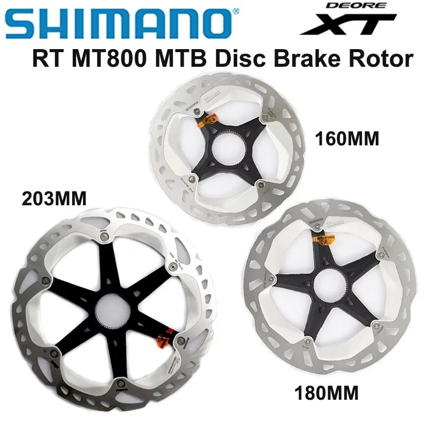 Shimano Deore XT RT-MT800 Ice-Tech Freeza тормозной диск 160/180/203 мм CL800 160mm