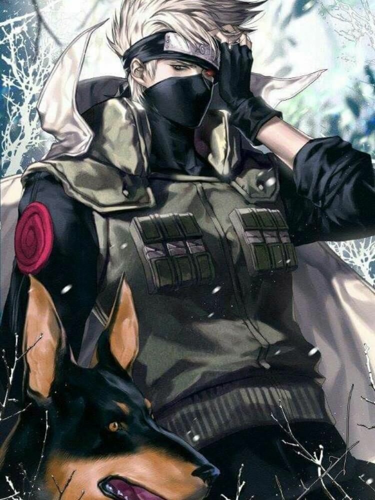 Алмазная мозаика Картина стразами Алмазное хобби "Наруто" 40x50cm, Бескаркасный