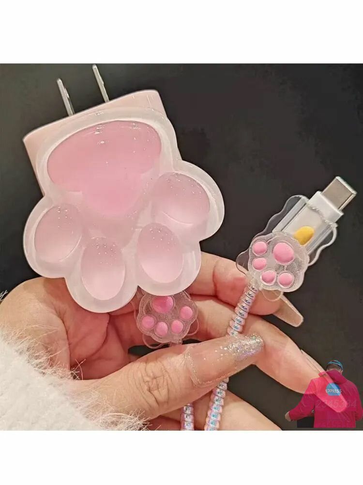 Защита кабеля и зарядки мобильного телефона / Зарядка и корпус кабеля