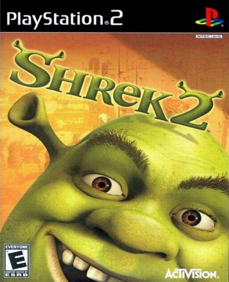 Shrek 2 Английский язык SLES 52379 Видеоигра на диске PS2. Товар уцененный